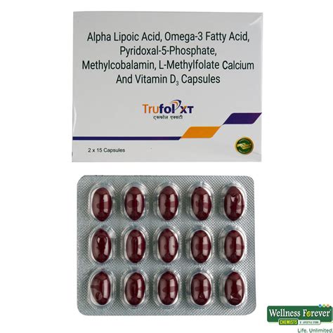 Buy Trufol Xt 15 Capsules Online At Best Prices Wellness Forever