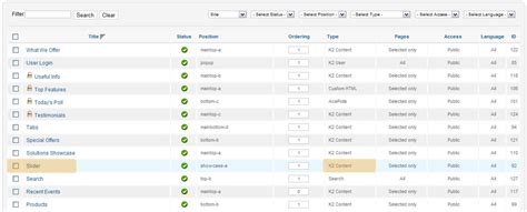 Joomla 25 How To Work With Slider Template Monster Help