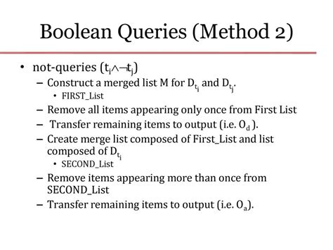 Cmps 561 Boolean Retrieval Ppt Download