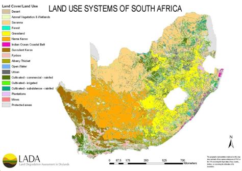 2 Map Highlighting The Major Land Use Systems Of South Africa Fao