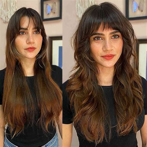 58 Coolest Long Shags With Bangs For A Trendy New Look Artofit