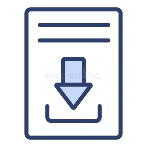 Downloads Icon User Interface Vector Illustration As A Simple Vector