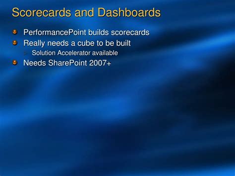 Ppt Sql Performance Management With Scom 2007 Powerpoint Presentation