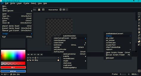 Nested Menus Displaced By Windows App Resize Issue Aseprite Aseprite GitHub