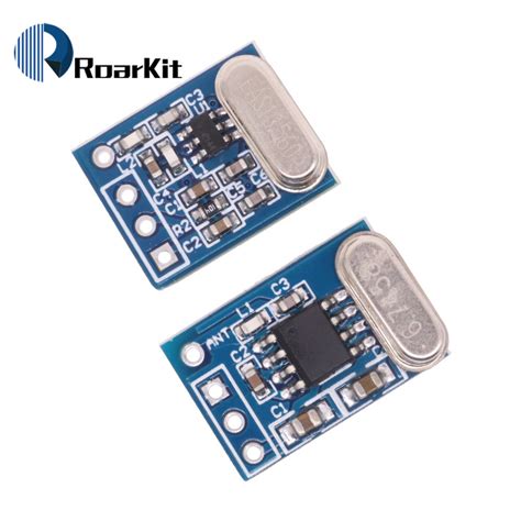 1 ชุด 2 ชิ้น 433 Mhz เครื่องส่งสัญญาณไร้สายโมดูล Syn115 Syn480r Ask Ook ชิป Pcb สําหรับ Arduino