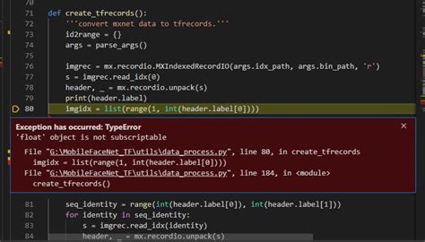 自己制作的rec文件生成tfrecord出错 · issue 80 · sirius ai mobilefacenet tf · github