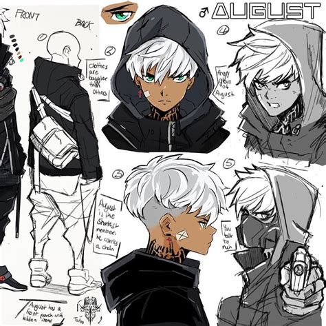 Mitch And Kyleさんはinstagramを利用しています 「a New Work In Progress Concept Sheet Idea Of A Character I