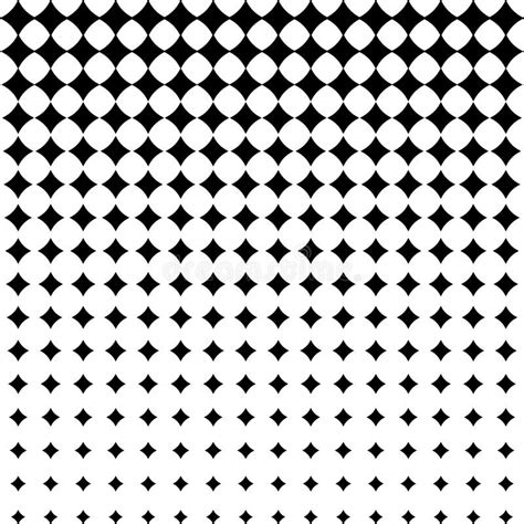 Black Diamond Pattern Geometric Circle Gradient Abstract Optical Illusion Monochrome Seamless