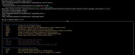 Bug Pip Install Openbb Pydantic Is Not Installed Module Not Found Error · Issue 4364