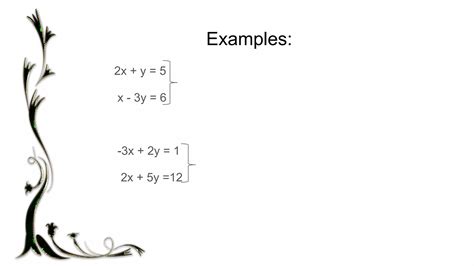 Example Elimination Method Ppt