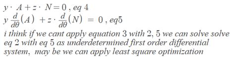 ordinary differential equations solving a coupled system of linear