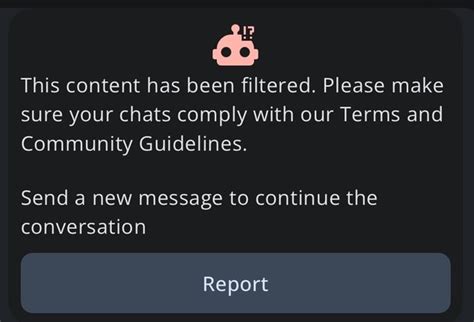 This Content Has Been Filtered Please Make Sure Your Chats Comply With