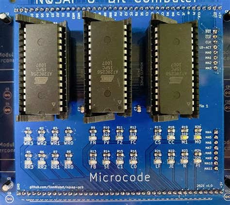 Microcode Roms Nqsap Pcb