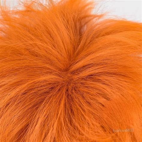 動畫 排球少年 趴木杯 Cosplay假髮 橘色短髮 Cosplay道具假髮帽 Pchomeusa 海外代購