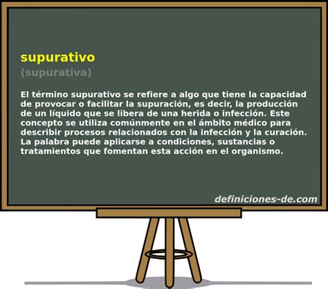 Significado De Supurativo Supurativa