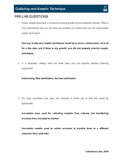 MB Lab 4 This Is The Lab Manual From Medical Microbiology Lab 4 2021 2022 PRE LAB