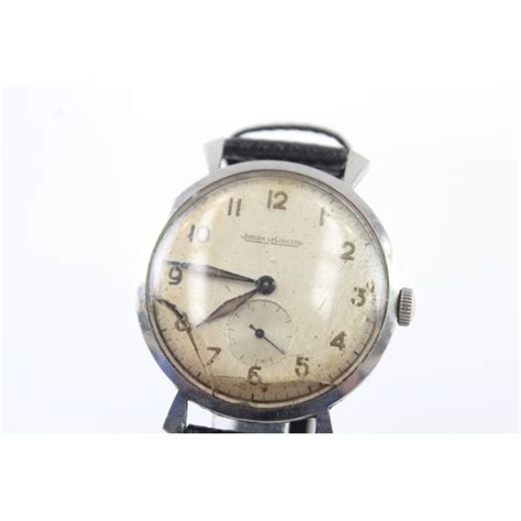 Vintage Jaeger Lecoultre Small Seconds Dress Watch Hand Wind Watch Runs