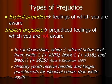 Example Of Prejudice Example Of Prejudice