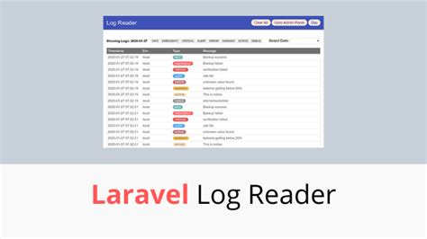 Laravel Log Reader Laravel Article