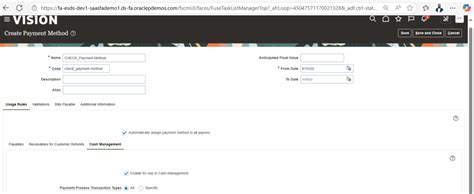 Payment Setups In Oracle Fusion Fusionerplabs Oracle Fusion Erp Insights Tutorials And Solutions