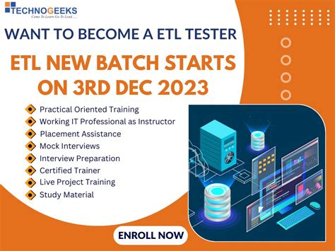 Technogeeks On Linkedin Techtraining Etltesting Etltester