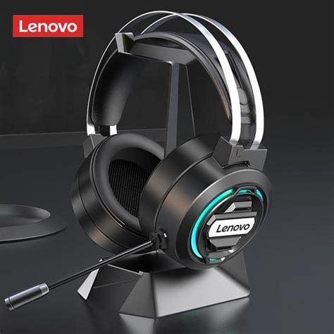 Lenovo H401 Проводные наушники 7.1 Стерео RGB Light USB / 3,5 мм ...