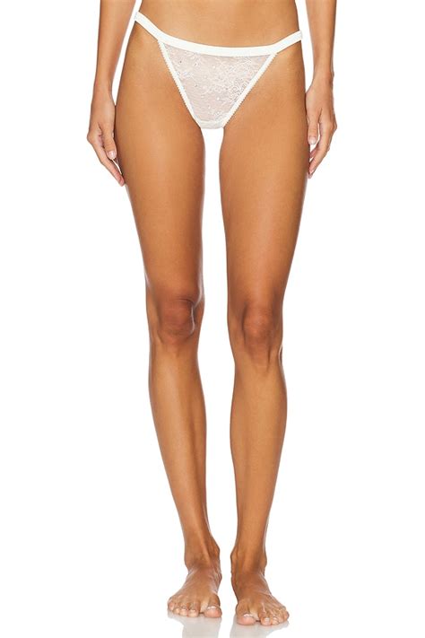 Love Stories Wild Rose Panty In Off White Revolve