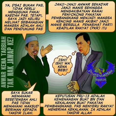 Pecah Palak Mikir Kisah Nik Abduh Templak Anwar Ibrahim Sampai Terkedu