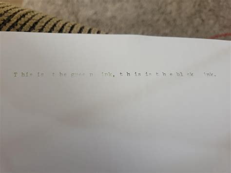 a and spacing errors and fixes r typewriterrepair