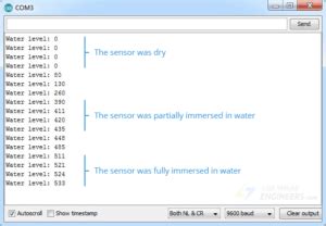 Interface Water Level Sensor With Arduino Step By Step Tutorial ARDUINOKIT PROJECT