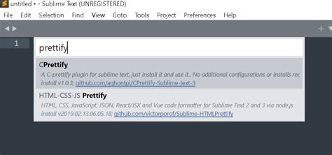 How To Install Install Package Control Manager And Configure Packages