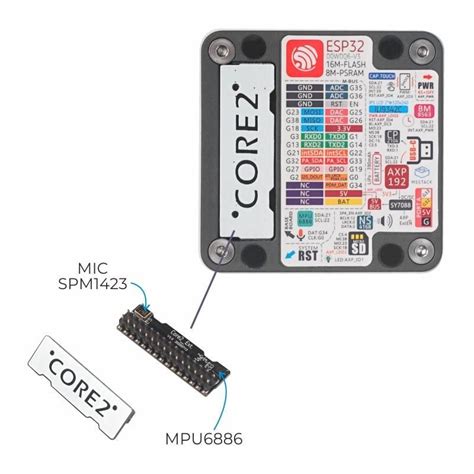 M5stack Esp32 Kit D0wd Iot Dev Core 2