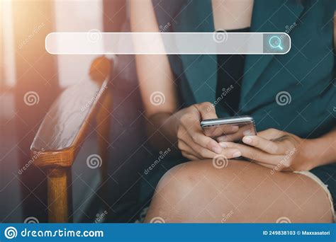 searching browsing internet data information networking concep stock