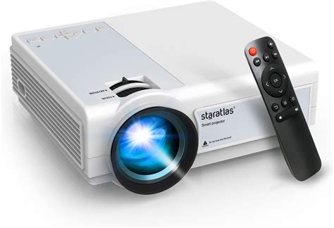 Staratlas Beamer Mini Beamer Mit Wifi6 12000l Bluetooth Beamer 4k Unterstützt Full Hd 1080p
