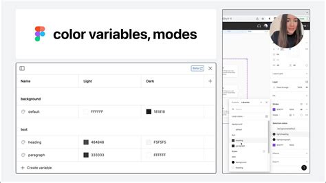 Gentle Intro To Figmas Variables And Modes Youtube