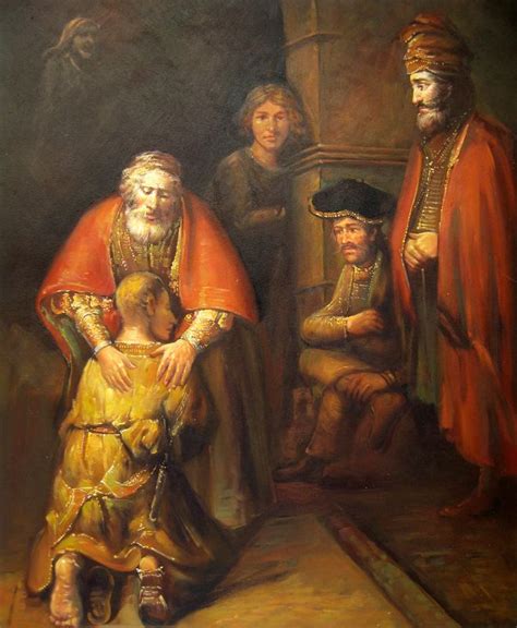 El Regreso Del Hijo Pródigo De Rembrandt At Hijo Pródigo