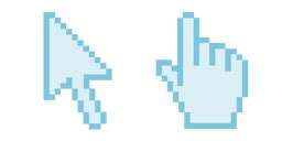 Light Blue Custom Cursor