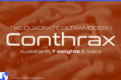 Conthrax Font