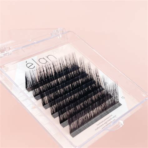 Mini L Curl Tester Velvet Mink Tray Elan Beaute And Supplies