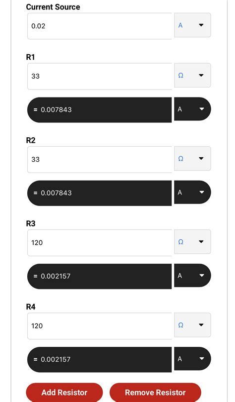 Solved Can You Show The Math Of How They Got This For Each Resistor