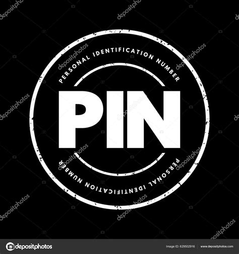 Pin Personal Identification Number Passcode Used Process Authenticating