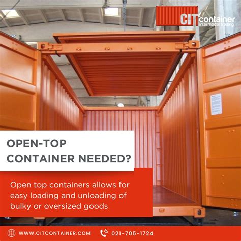 Opentopcontainers Cargoflexibility Shippingcontainer Shipping Logistics Freight Container