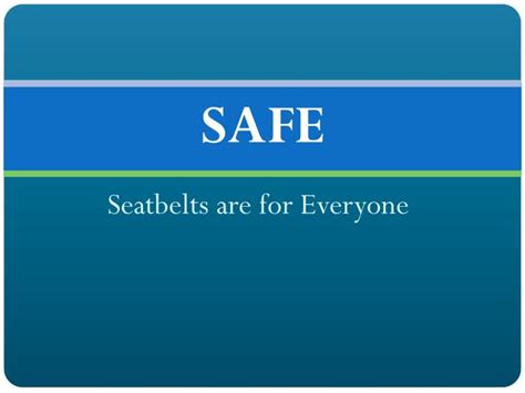 Ppt Safe Powerpoint Presentation Free Download Id 2454383