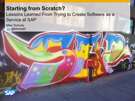 lessons learned creating software as a service from scratch ppt