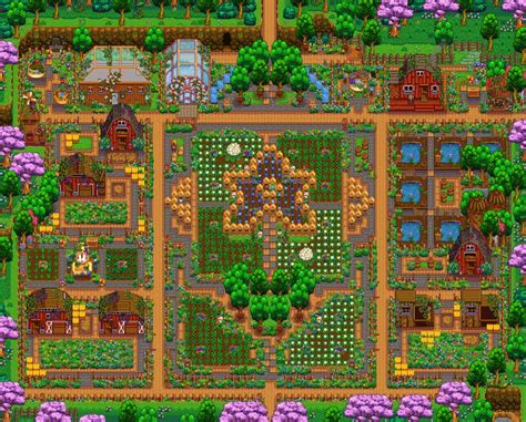 Stardew Valley Standard Farm Layout