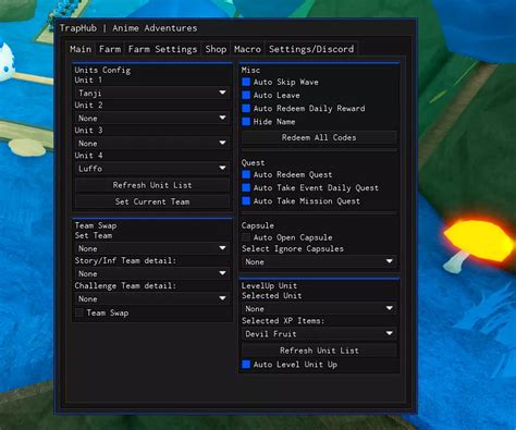 Anime Adventures ScriptRB