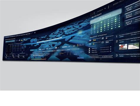 Red Dot Design Award Intelligent Management Center Of Rail Transit