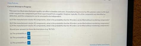 Solved View Policies Current Attempt In Progress This Chegg