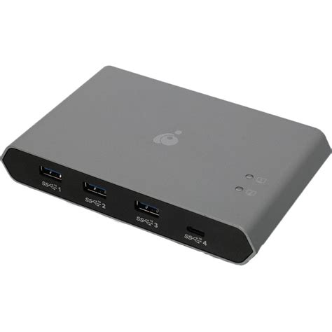 IOGEAR 2 Port USB Type C Keyboard Mouse Peripheral Switch GUS4C2