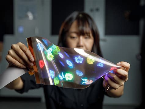 LG Unveils Worlds First High Resolution Stretchable Display Man Of Many